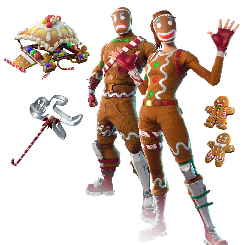 Buy Fortnite GINGERBREAD BUNDLE Items Cheaply and Safely - Instant ...