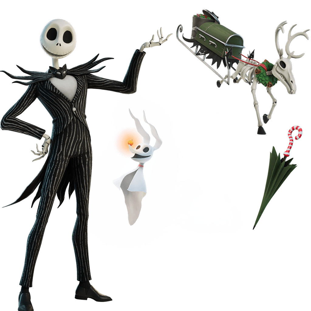 Buy Fortnite Jack Skellington Bundle Items Cheaply and Safely - Instant ...